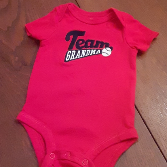 Carter's | One Pieces | Grandma Special Red Onsie | Poshmark
